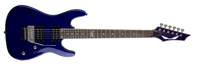 Guitarra Eléctrica Dean Custom C350F Azul con Puente Floyd Rose ...