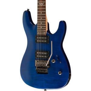 Guitarra Eléctrica Dean Custom C350F Azul con Puente Floyd Rose ...