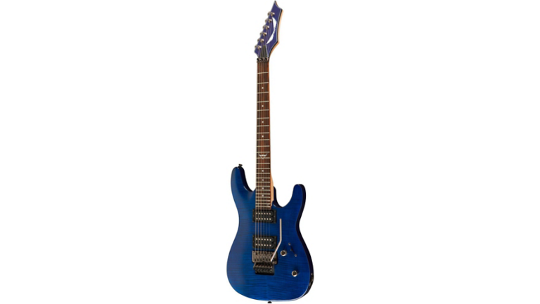 Guitarra Eléctrica Dean Custom C350F Azul con Puente Floyd Rose ...